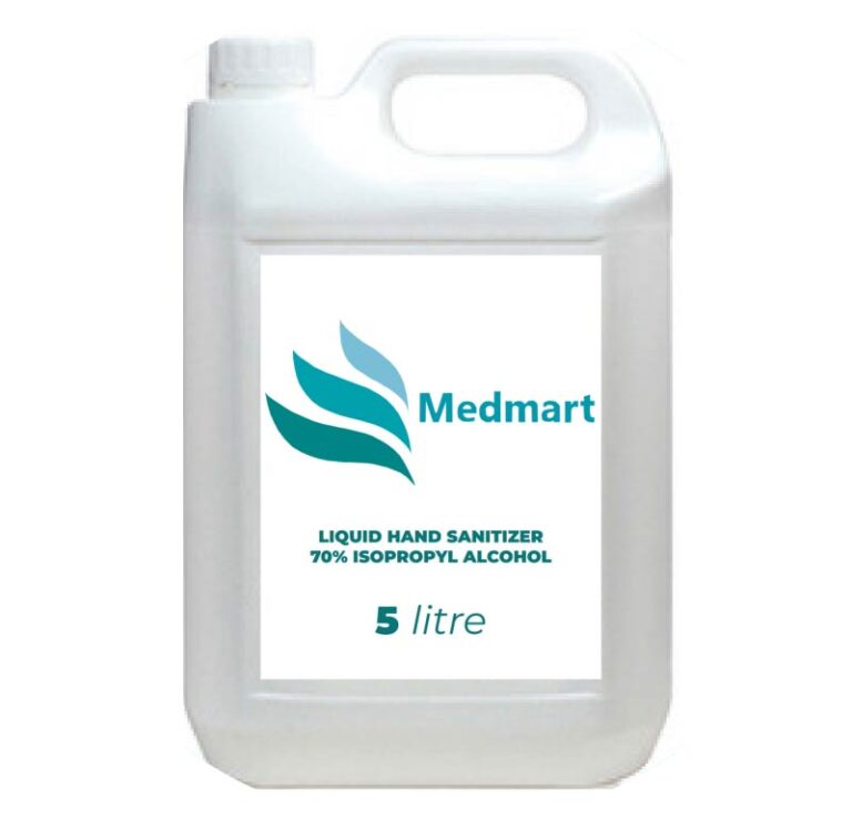 Liquid Hand Sanitizer – 70% Alcohol – Medmart Health